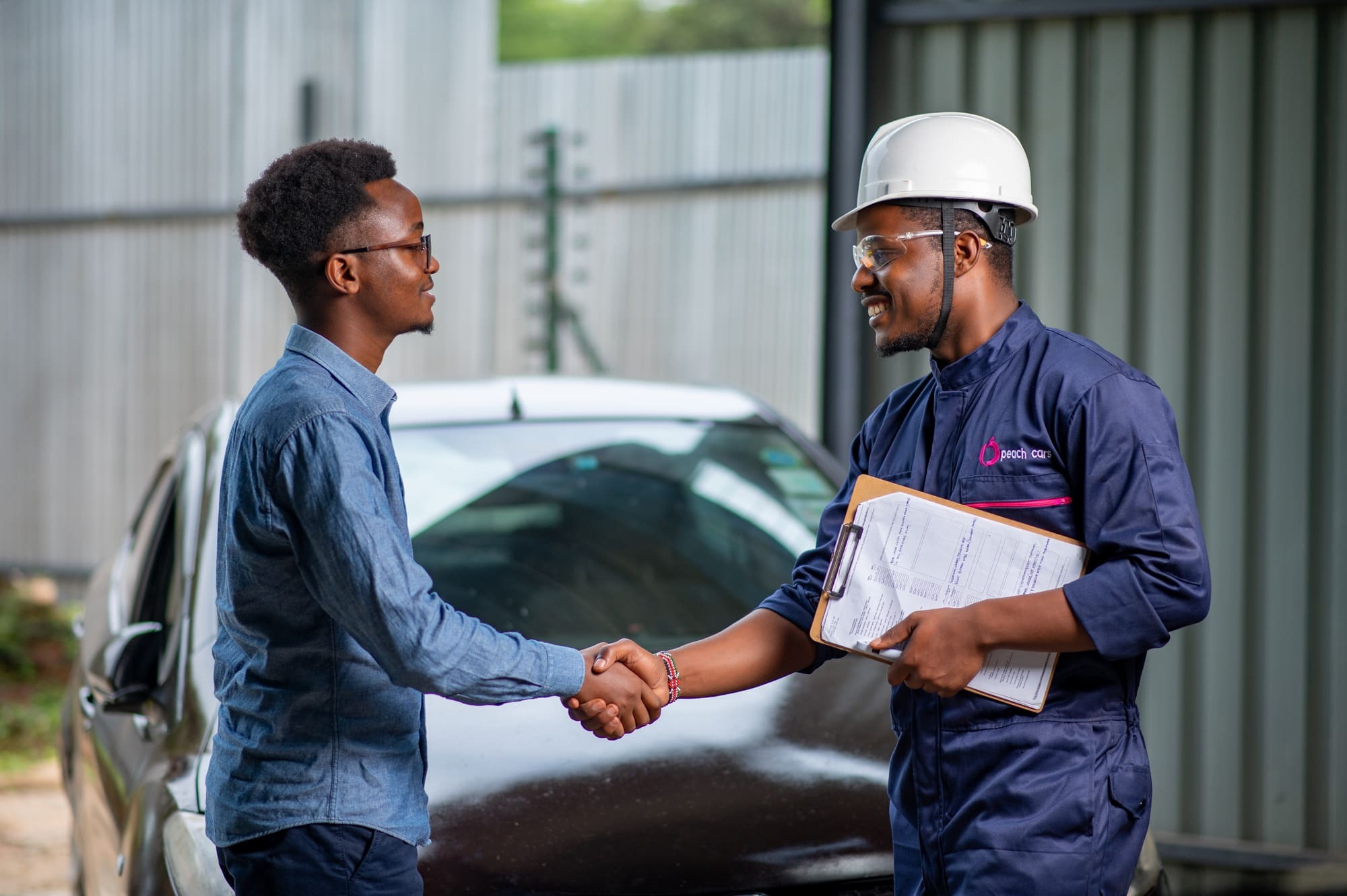 Peach For Buyers illustration